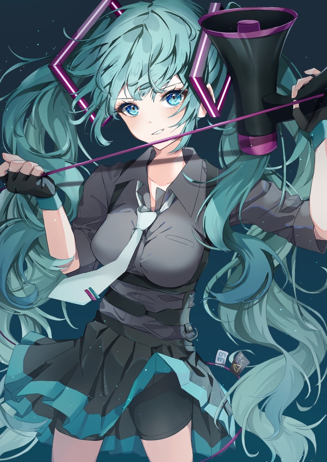 beifun koi wa sensou (vocaloid) vocaloid hatsune miku bike shorts skirt lift | #937029 | yande.re